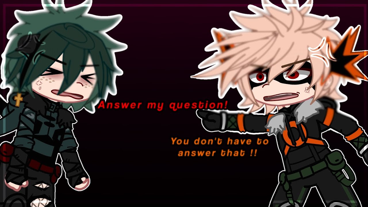 "Answer my question!" // "You don't have to answer that!" | Villain ...