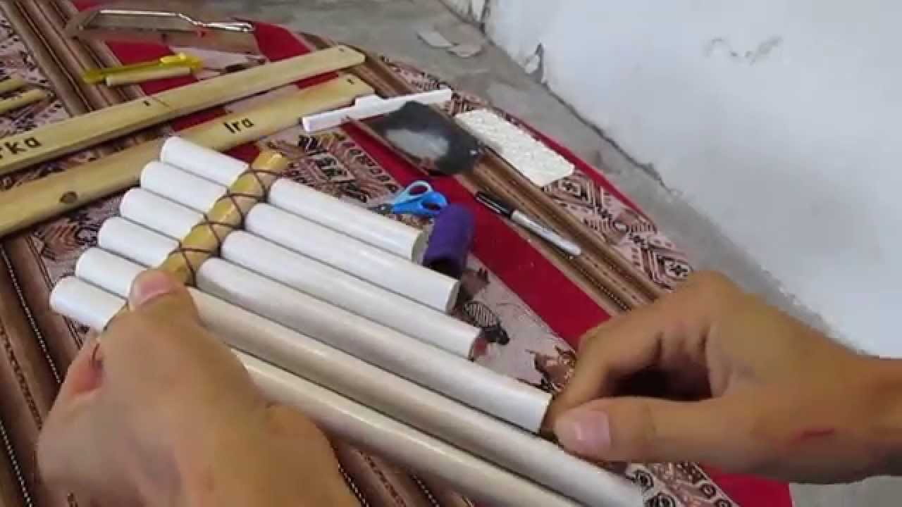 Construcción de sikus con PVC - YouTube