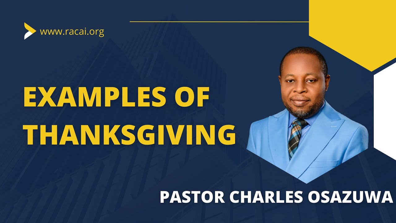 Rock of Ages Christian Assembly Live Stream (Examples of Thanksgiving ...