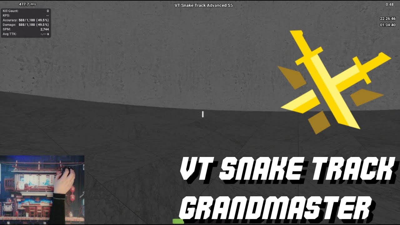 Voltaic Kovaaks S5 Snake Track Advanced 3189 Grandmaster - YouTube
