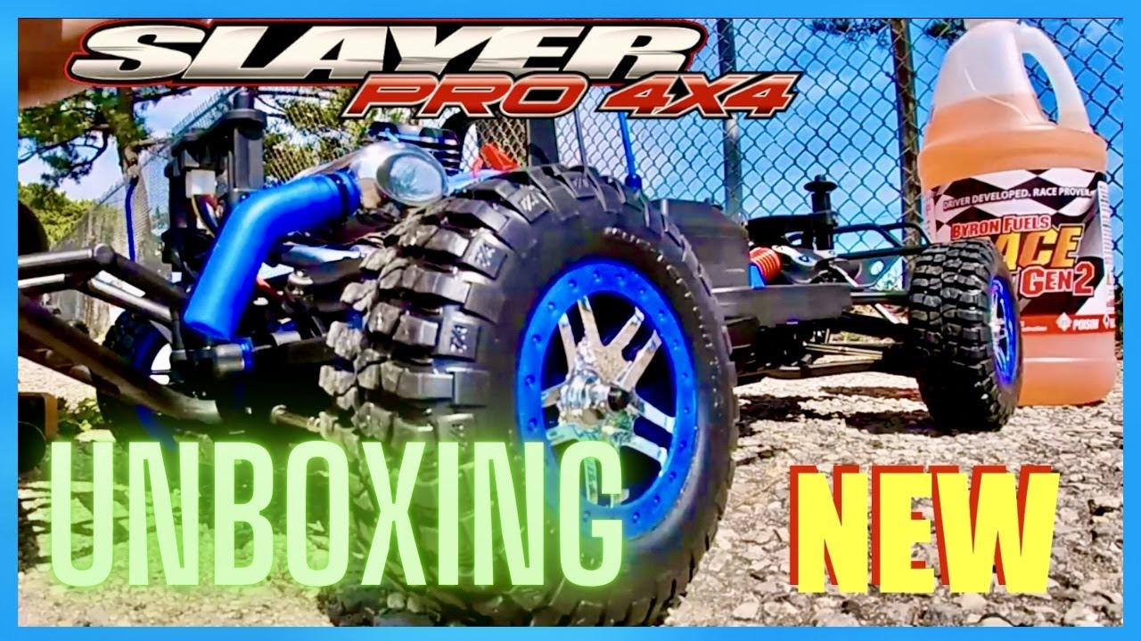New Traxxas Slayer Pro 4x4 In Depth Review - UNBOXING - First Start ...