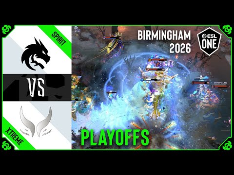 LOSER IS OUT! SPIRIT vs XTREME - HIGHLIGHTS - ESL One Birmingham 2026