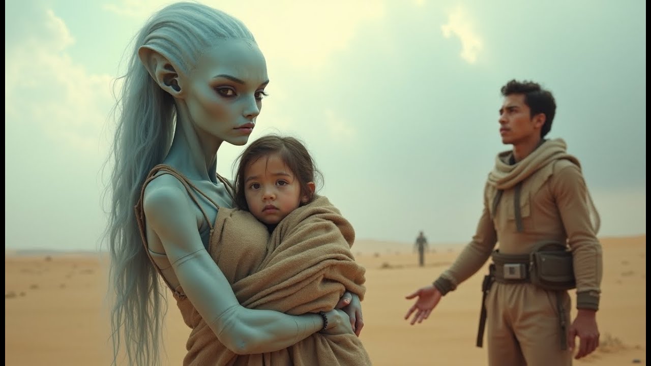 Alien Mother and Child Abandoned to Die, Saved by a Brave Human | HFY ...