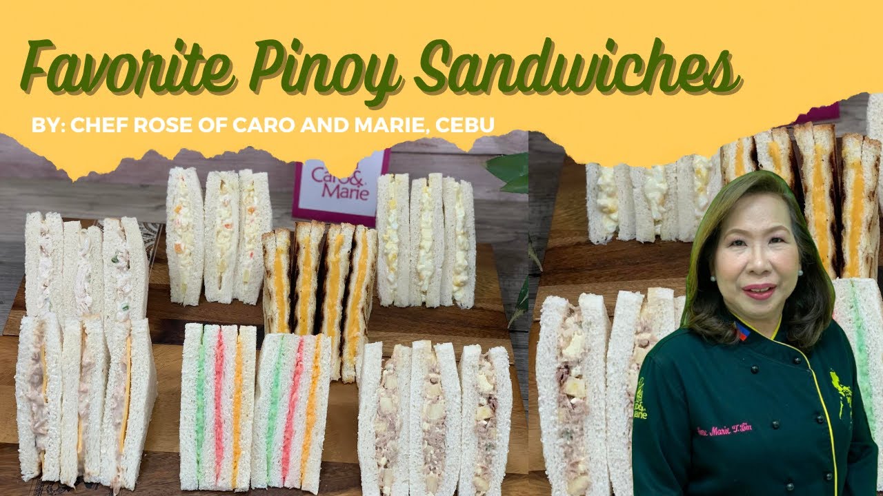 Favorite Pinoy Sandwiches - YouTube