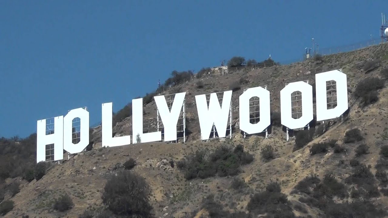 Como son de cerca las Letras de Hollywood Los Angeles California USA ...