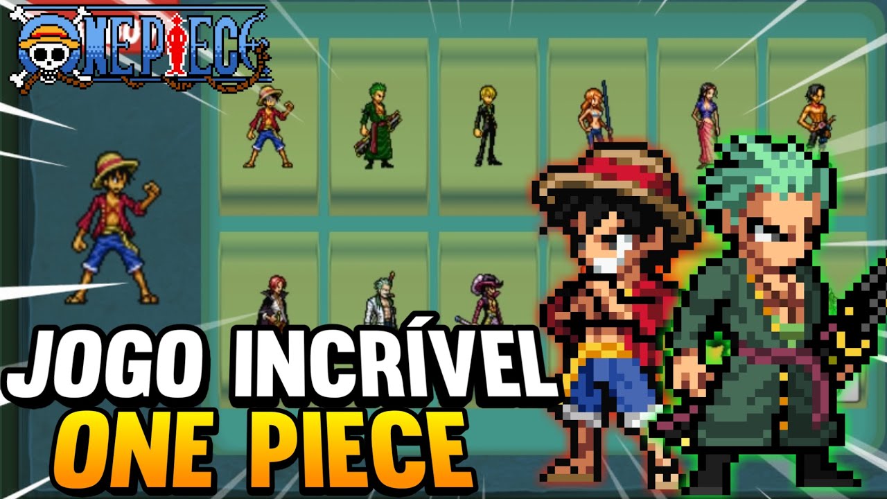 JOGO INCRÍVEL DE ONE PIECE 2D 26 PERSONAGEM PARA CELULAR -Pirate Battle ...