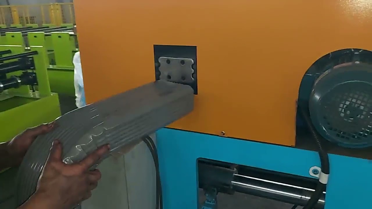 Downspout pipe roll forming machine gutter down pipe making machine ...