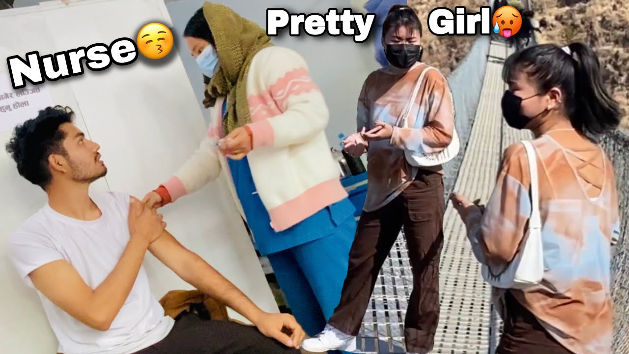 Feri Veta Vayo Pretty Girl Sanga😂Nurse 💉🥵@BhuwanKC-18 - YouTube