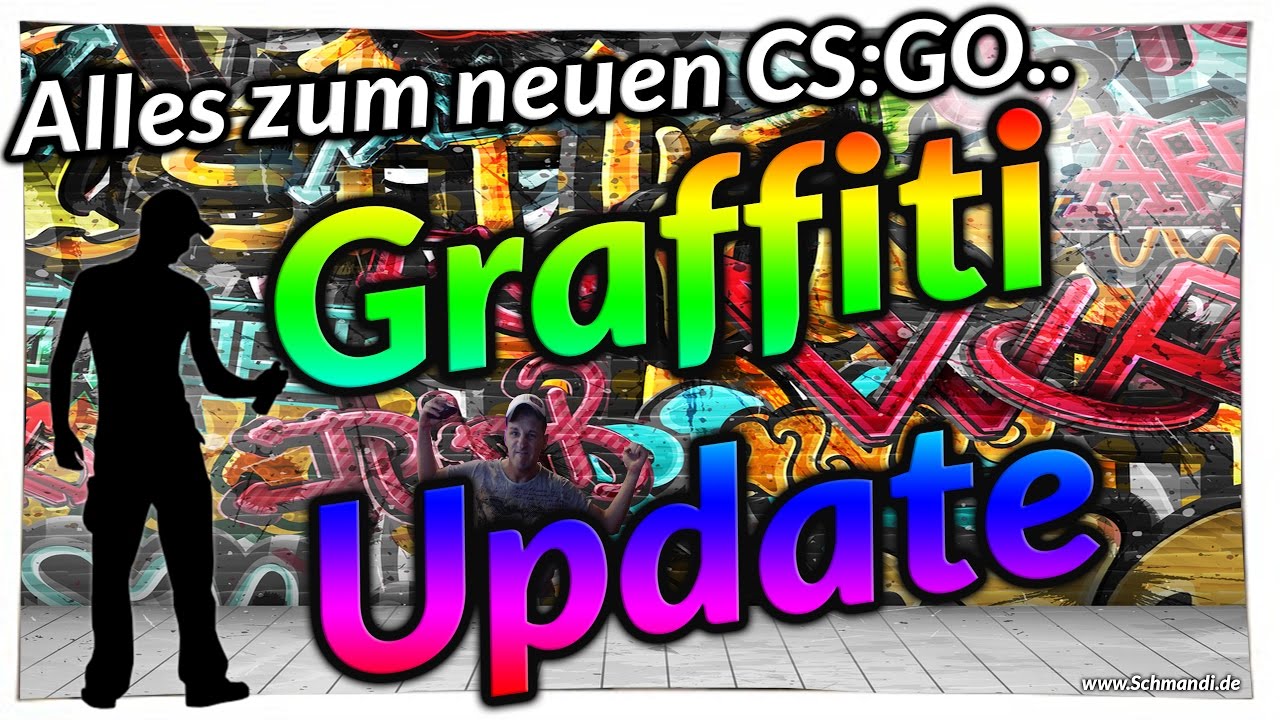 Graffiti in CS:GO ?? Alles zum neuen Counter Strike Update !! - YouTube