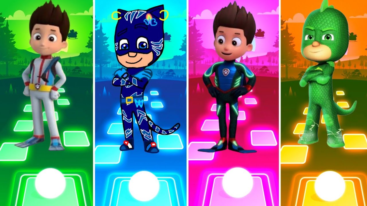 Paw Patrol Ryder 🆚 Pj Masks 🆚 Paw Patrol Ryder 🆚 Pj Masks Catboy 🎧🎵 ...