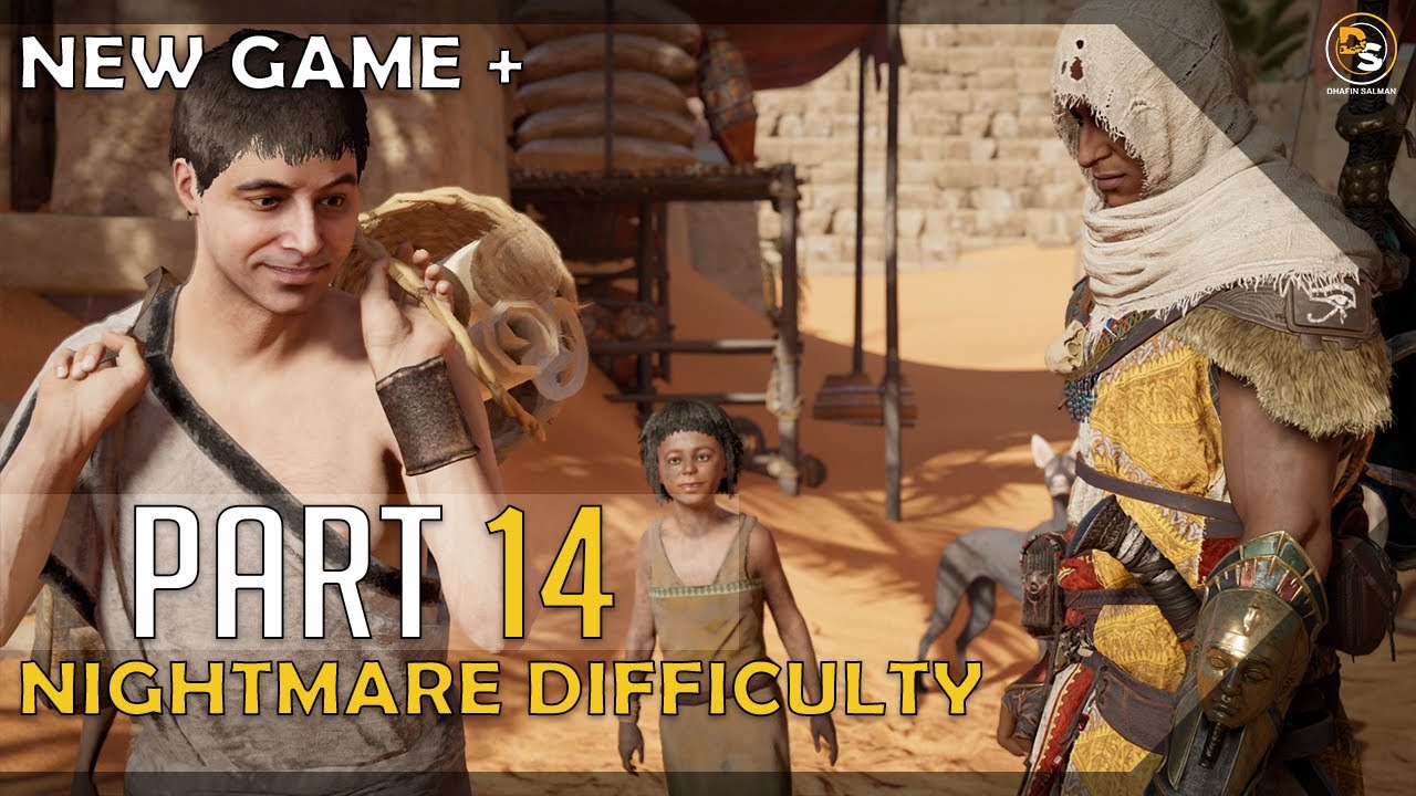 Assassin's Creed Origins (Nightmare NG+) - 100% Walkthrough #14 - YouTube