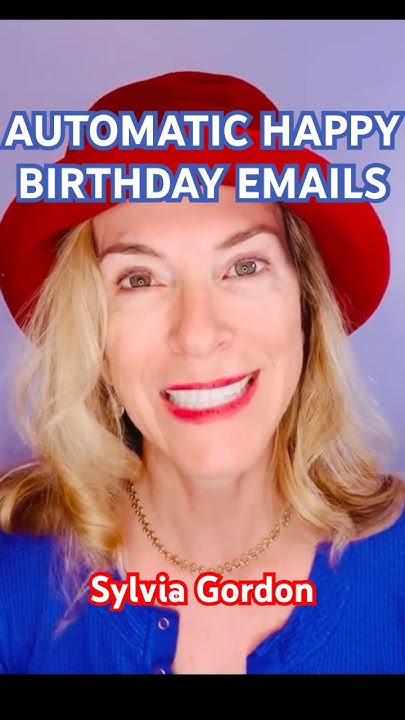 Happy Birthday Email - Sent Automatically to Clients FOR YOU! - YouTube