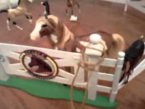 An updated updated breyer classic barn tour! - YouTube