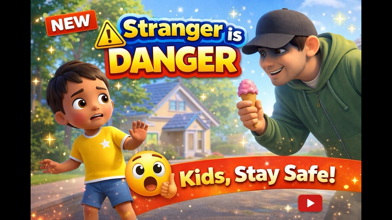 Kids Safety Rules: Stranger Is Danger | Fun Learning with Arin ...
