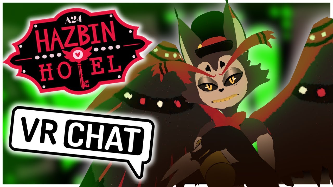 HUSKER DRINKS HIS PAIN AWAY IN VRCHAT! ~ VR HILARIOUS MOMENTS (HAZBIN HOTEL) Ft. @TKTailsVR ...