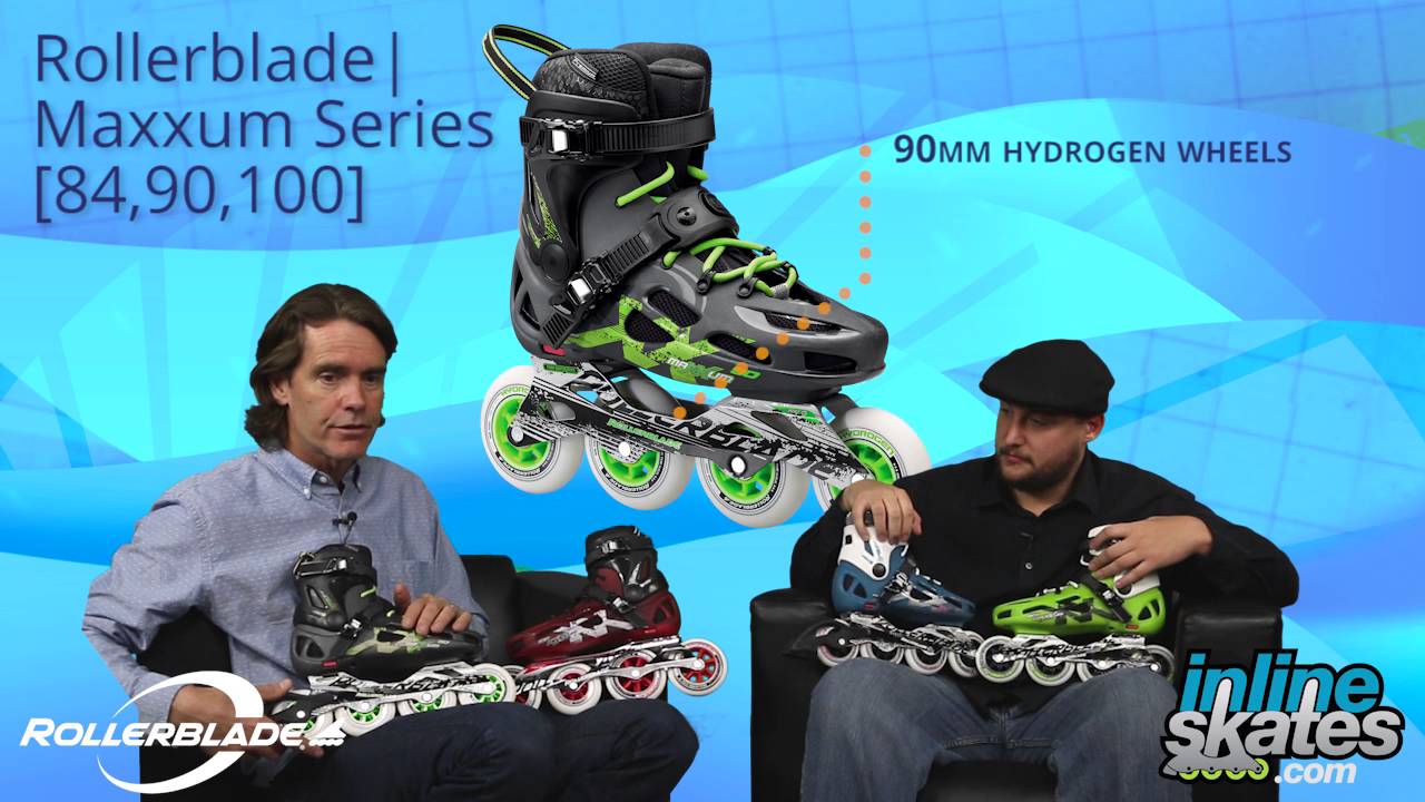 2017 Rollerblade Maxxum Series Mens and Womens Inline Skate Overview by ...