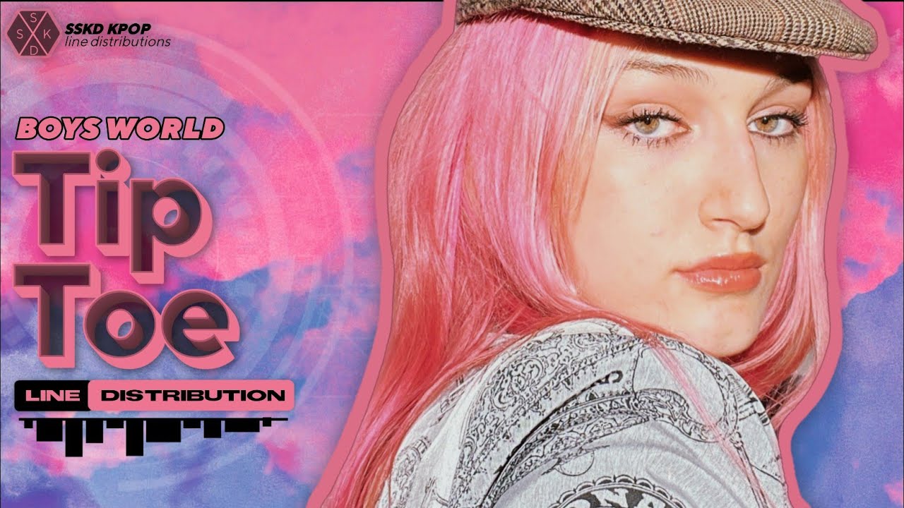 BOYS WORLD - Tip Toe | Line Distribution (Color Coded) - YouTube