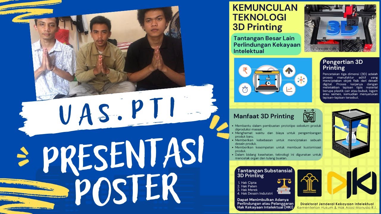 TUGAS PTI - PRESENTASI POSTER UAS - YouTube