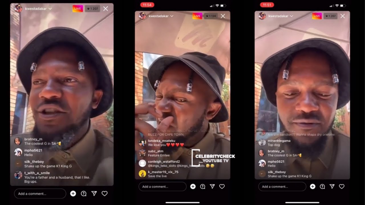 Kwesta Talks About Makwa & Big Zulu’s House - YouTube