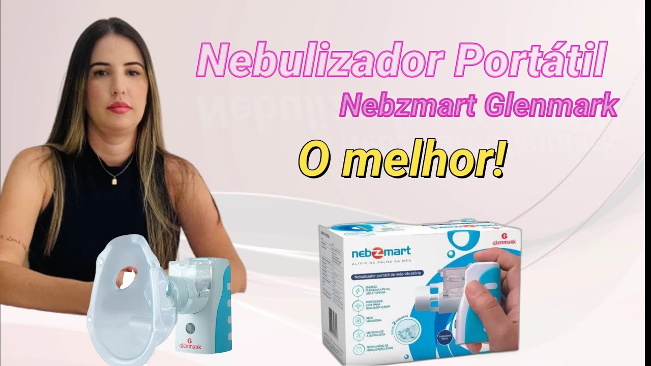 Nebulizador Portátil Nebzmart Glenmark - YouTube