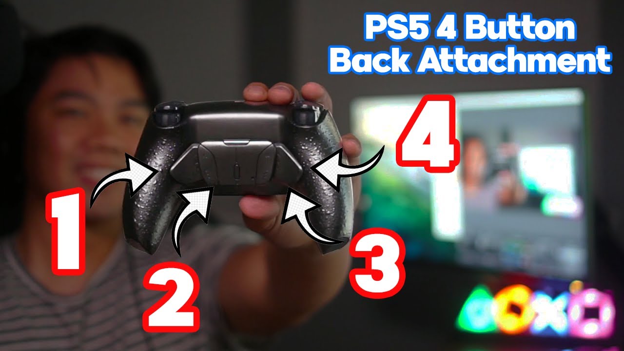 PS5 4 Button Back Attachment 2 month hands on review. PROS & CONS - YouTube