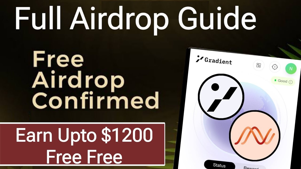 Earn Upto $1200 From Free Crypto Airdrops | Dawn Internet | Gradient Network | Nodepay Full ...