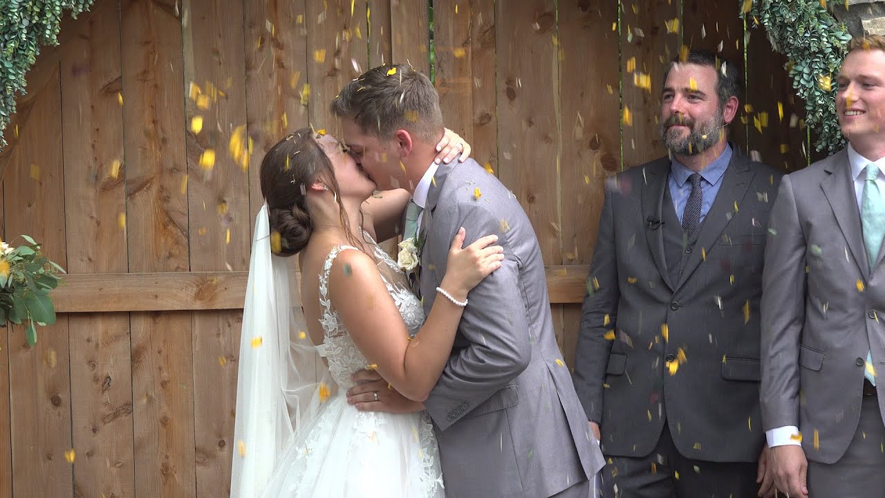 Jake and Allison Full Wedding Ceremony Haue Valley - YouTube