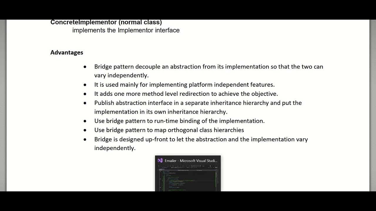 Bridge Design Pattern - YouTube