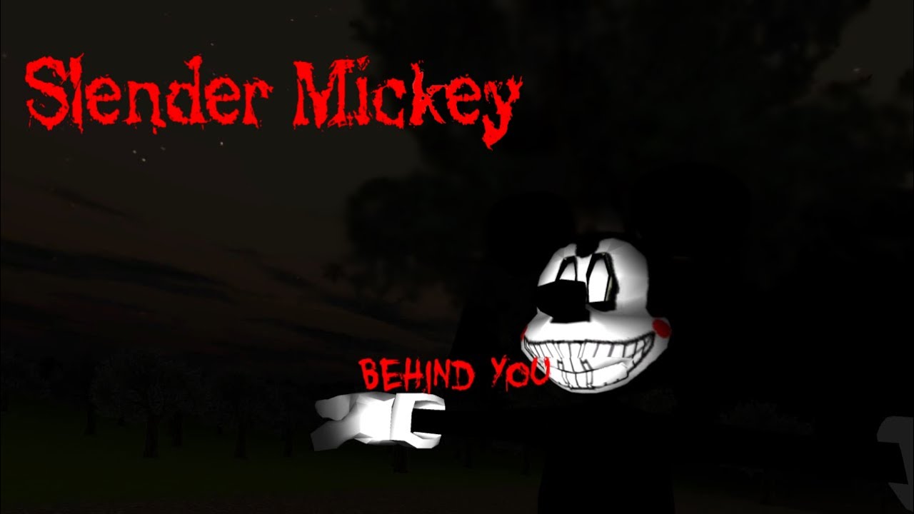 Slender Mickey - Invadindo a casa do Mickeys Mouses - YouTube
