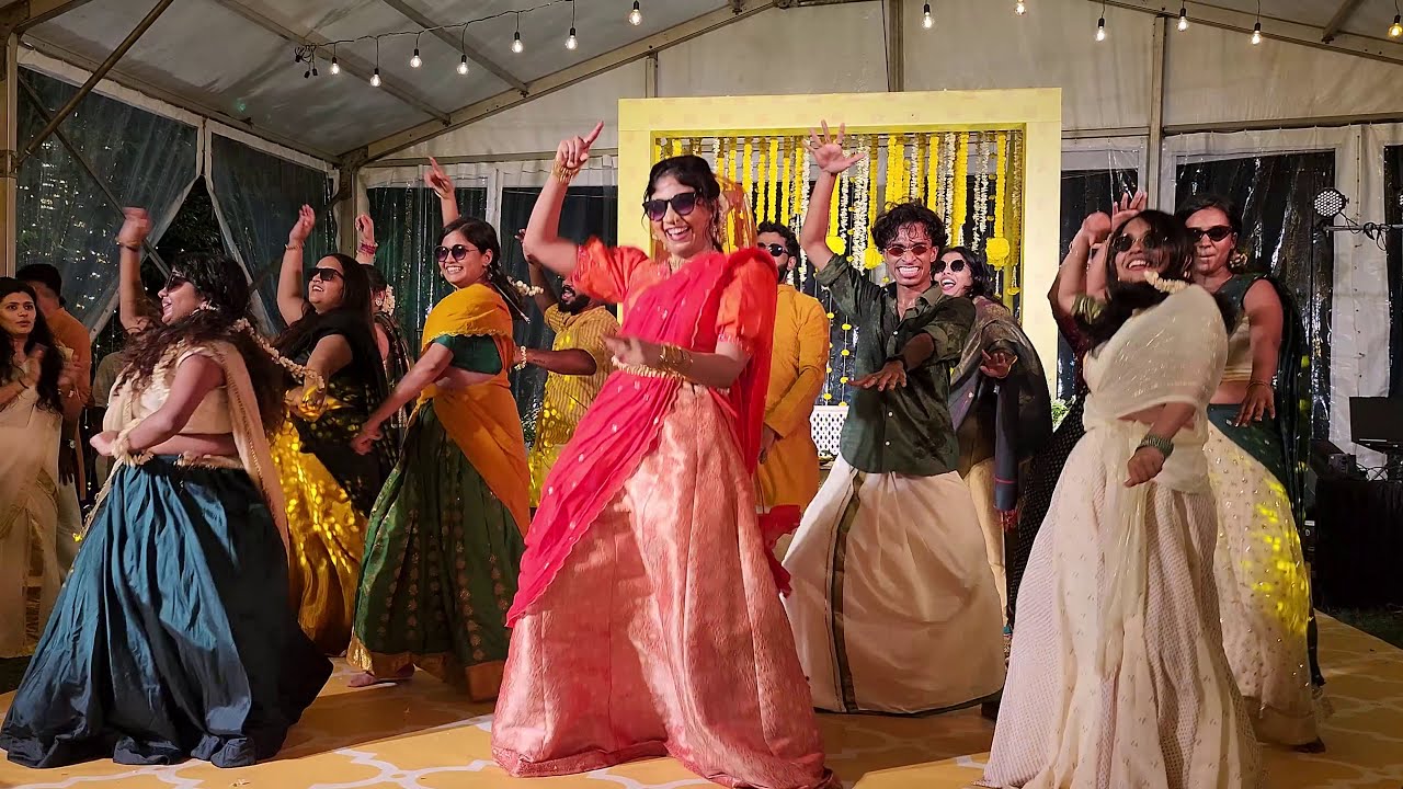 Seba Wedding | Haldi Dance by Seba & Friends | Haldi Dance - YouTube