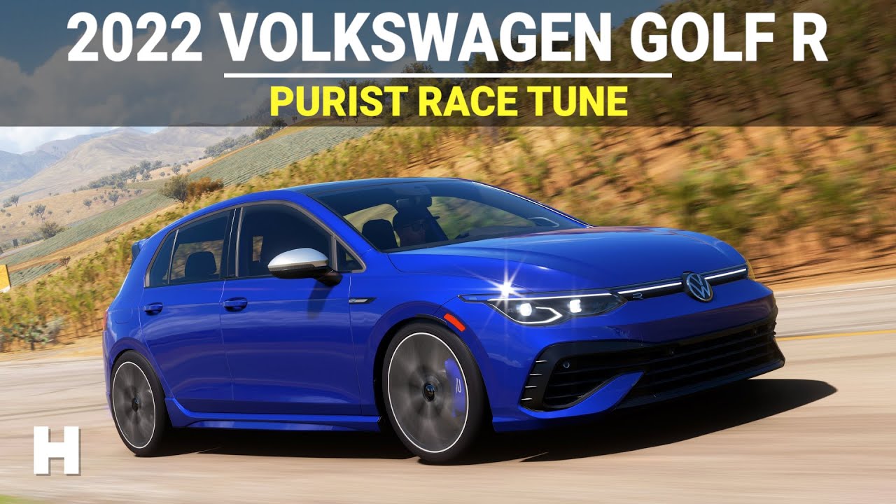 Forza Horizon 5 Tuning - 2022 Volkswagen Golf R, FH5 Purist Race Build ...