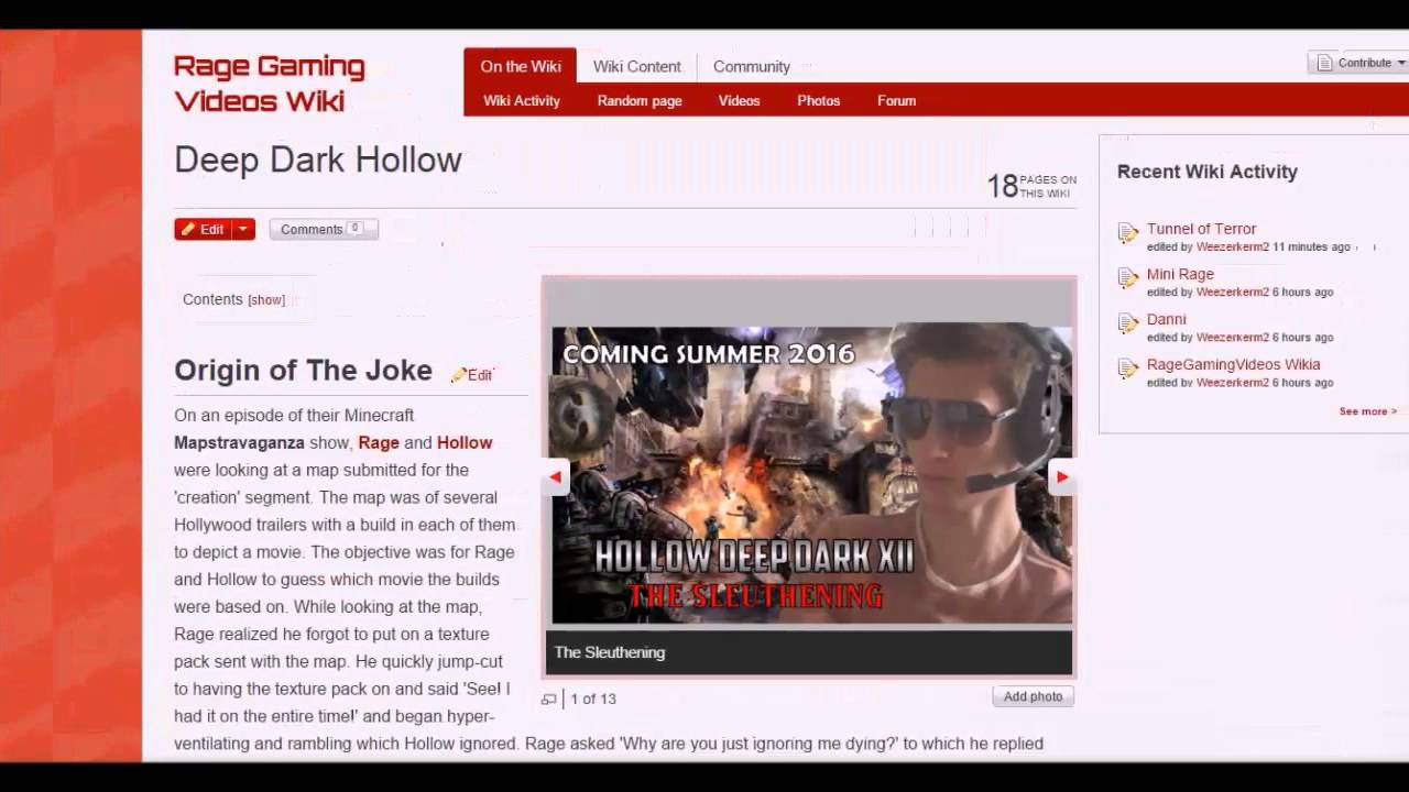 RageGamingVideos Wiki Announcement - YouTube
