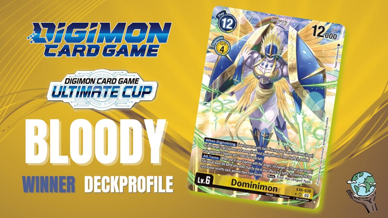 [Digimon TCG] Winner 3 Great Angels | Bloody | Ultimate Cup 77 Players ...