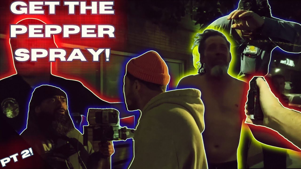 When First Amendment Auditor Fight Back! | FACE FULL OF PEPPER SPRAY ...