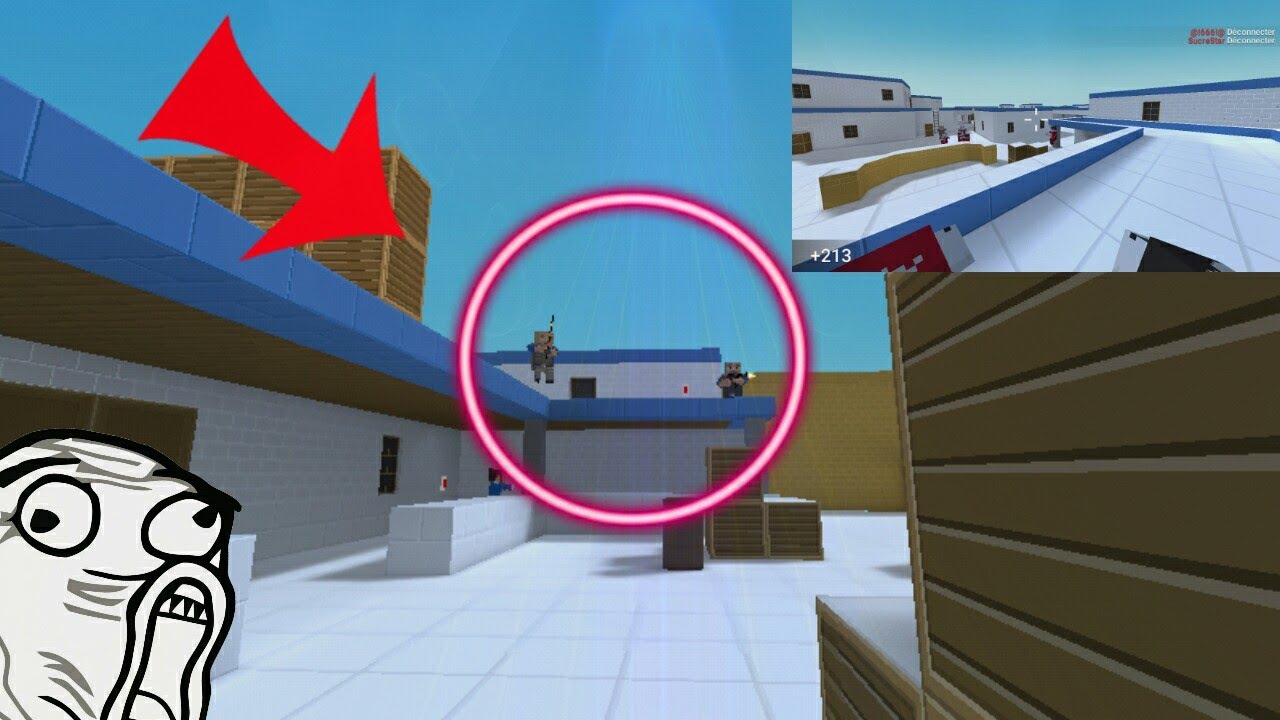 Block strike, Secret ways! In map sector ! ! - YouTube