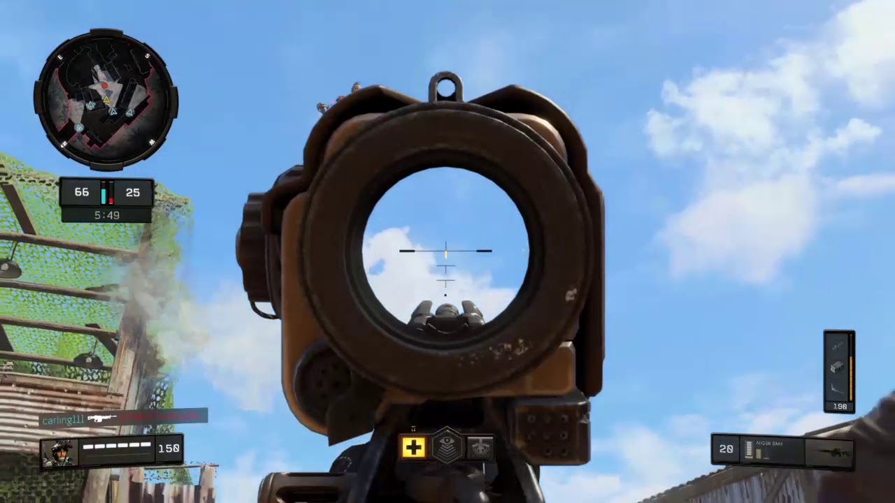 Première Game à la AUGER #BO4 - YouTube