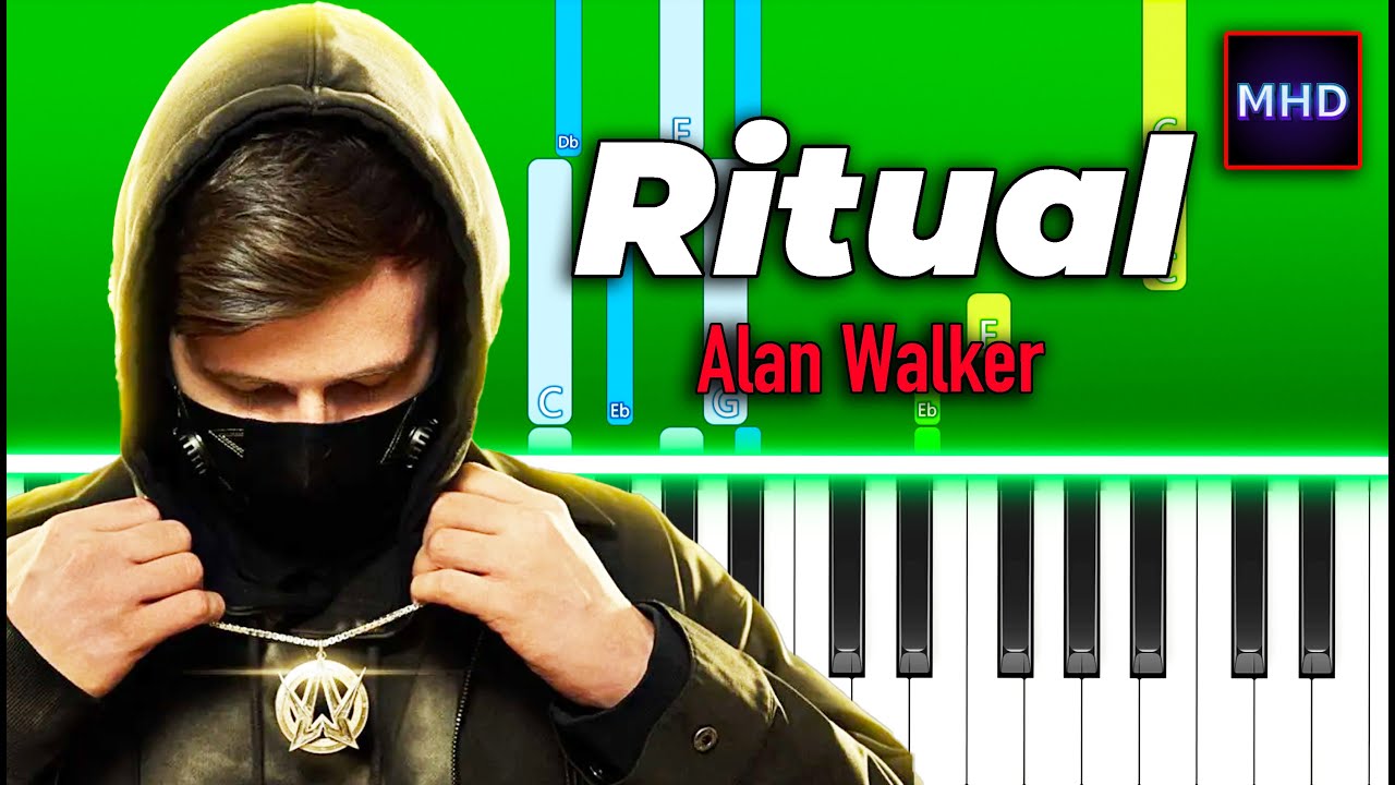 Alan Walker - Ritual - Piano Tutorial - YouTube