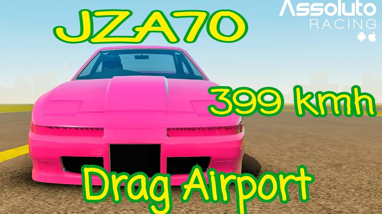 ASSOLUTO RACING : TOYOTA SUPRA JZA70 DRAG TUNE - YouTube