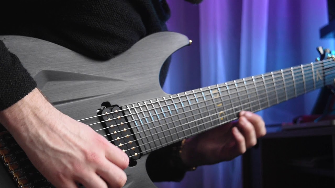 8 String Solo Piece (Tabs In Description) - YouTube