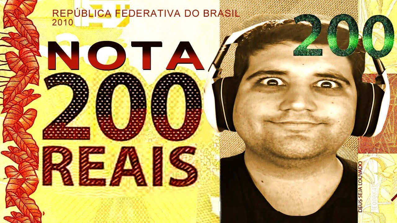 A Nova Nota De 200 REAIS YouTube a-nova-nota-de-200-reais-youtube