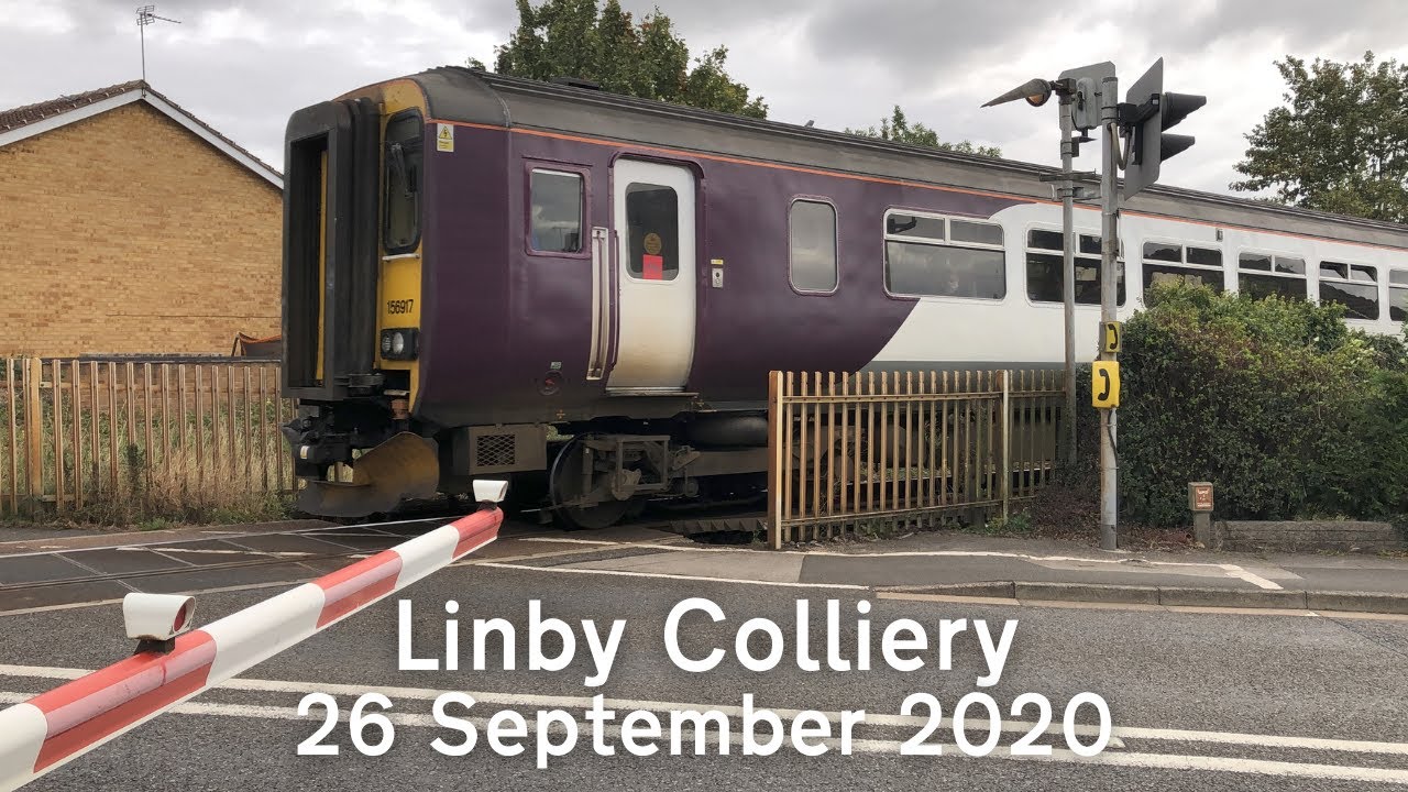 Linby Colliery Sidings ABCL Level Crossing (26/09/2020) - YouTube
