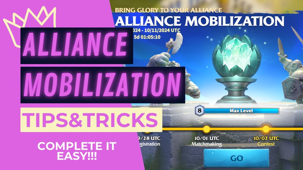 ALLIANCE MOBILIZATION | TIPS&TRICKS TO COMPLETE IT EASY | CALL OF ...