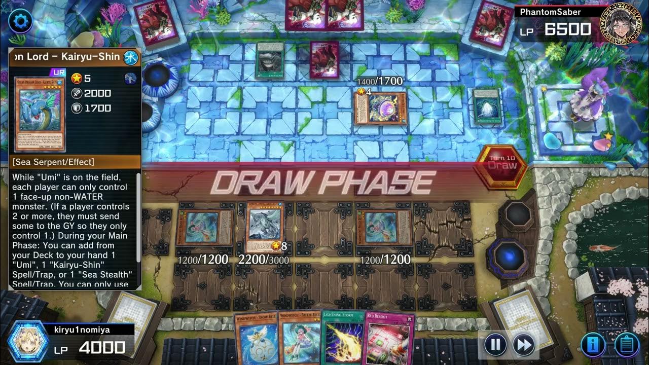 Windwitch vs Umi Control deck - Attribute 4 Festival - Yu-Gi-Oh! Master Duel - YouTube