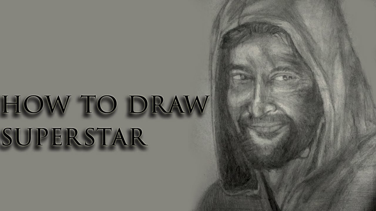 how to draw rajinikanth petta | darbar | - YouTube