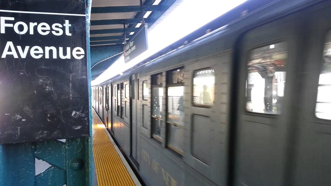 MTA Subway: Arnines At Forest Av - YouTube