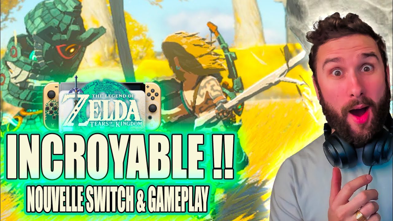 ZELDA TOTK : ENFIN DU GAMEPLAY 😱 & CONSOLE COLLECTOR ENFIIIIIIIN 😱 ...