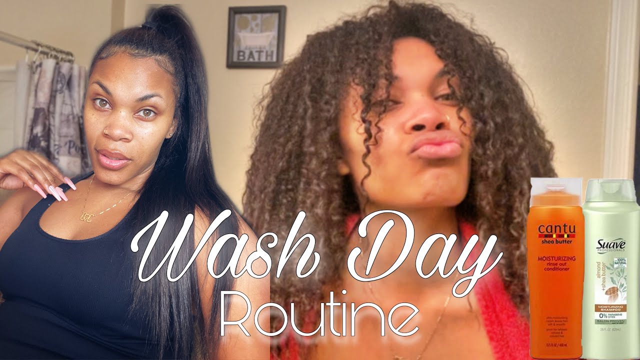 Vlog 📸 | Our Wash Day Routine 🧖🏽‍♀️ & Products We Use 💛 - YouTube