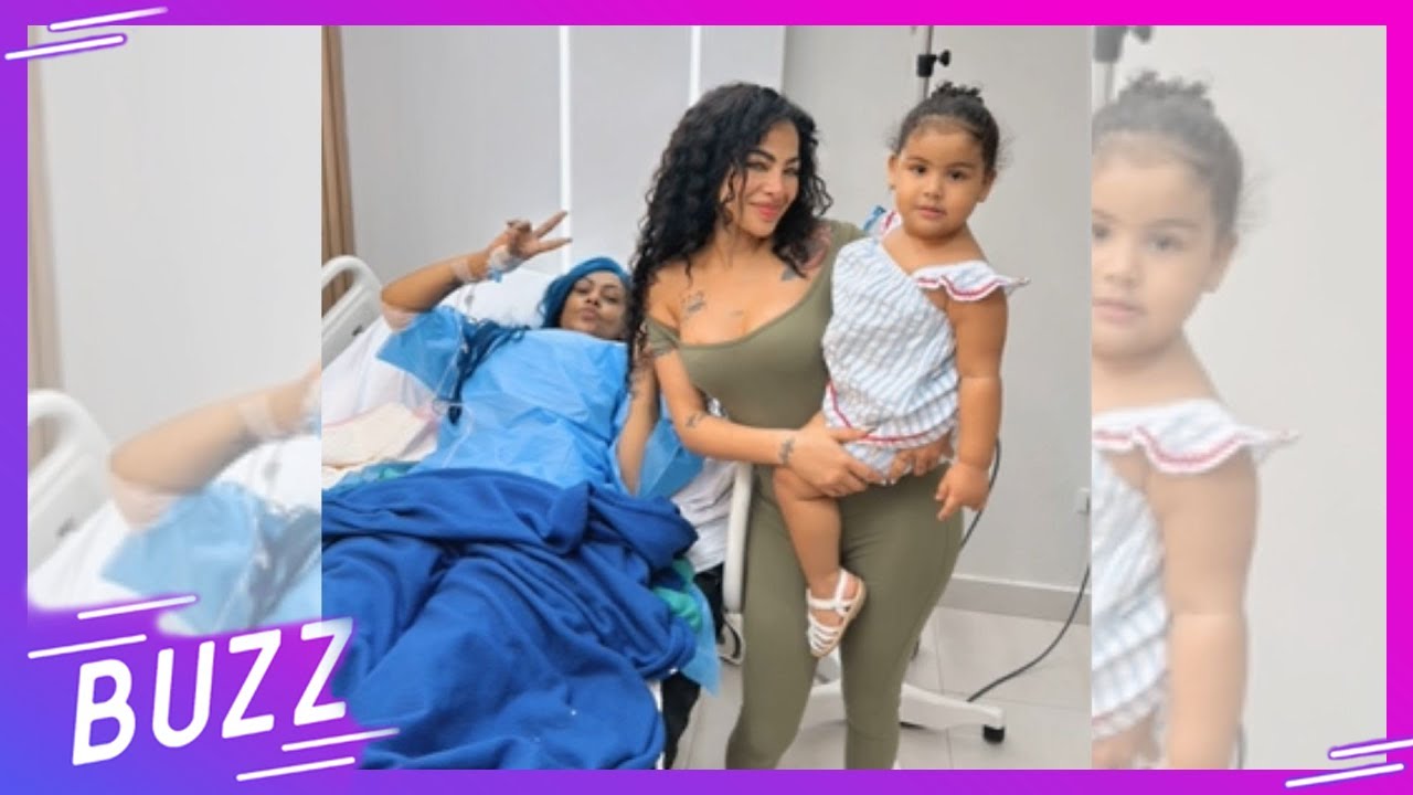 Yailín ‘La Más Viral’ y Cattleya apoyan a Wanda Díaz mientras está en el hospital | Buzz - YouTube