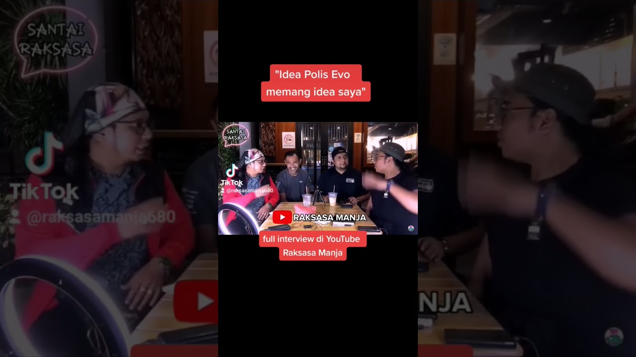 Asal Usul Polis Evo - Full interview di channel Raksasa Manja ...