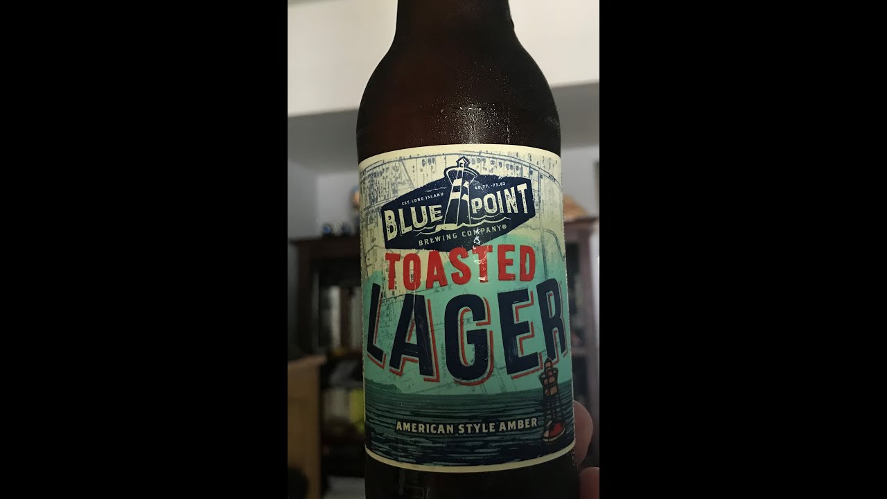 Blue point Brewery Toasted Lager! - YouTube